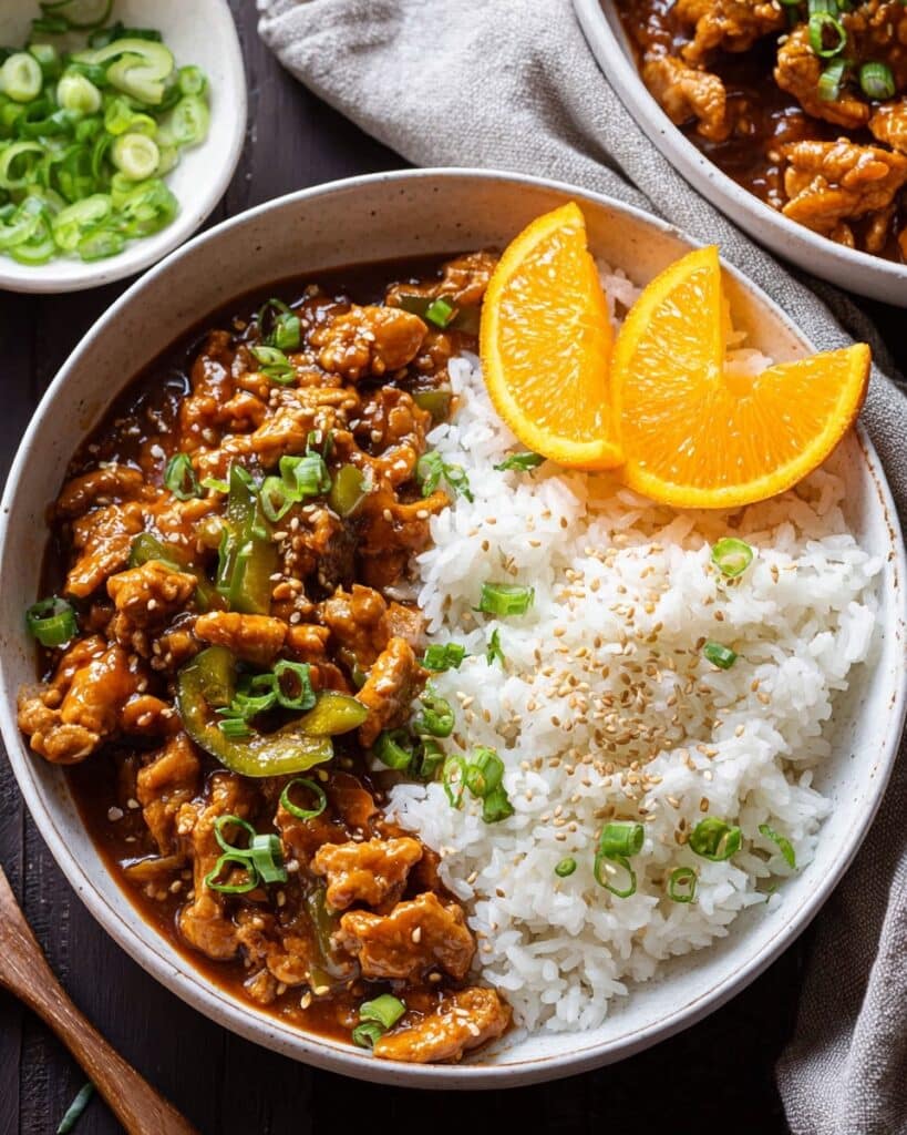 Ground Orange Chicken Recipe – Easy & Flavorful Weeknight Dinner